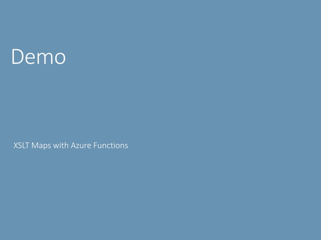 Migrating BizTalk Solutions to Azure: Mapping Messages | Integration ...