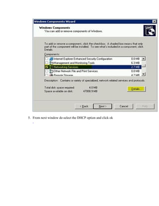 Migrating dhcp from windows server 2003 to 2012 r2 | PDF