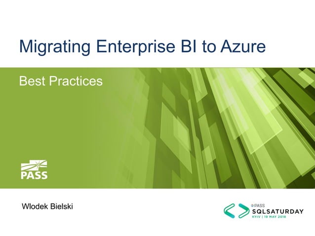 Migrating Enterprise BI to Azure | PPT Migrating Enterprise BI to Azure | PPT