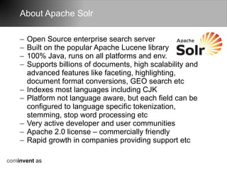 Migrating Fast to Solr | PPT