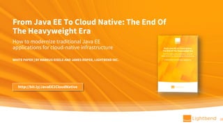 Migrating from Java EE to cloud-native Reactive systems | PDF | Web ...