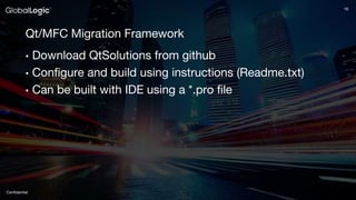 Migrating from MFC to Qt | PPTX