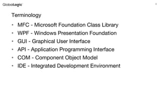 Migrating from MFC to Qt | PPTX