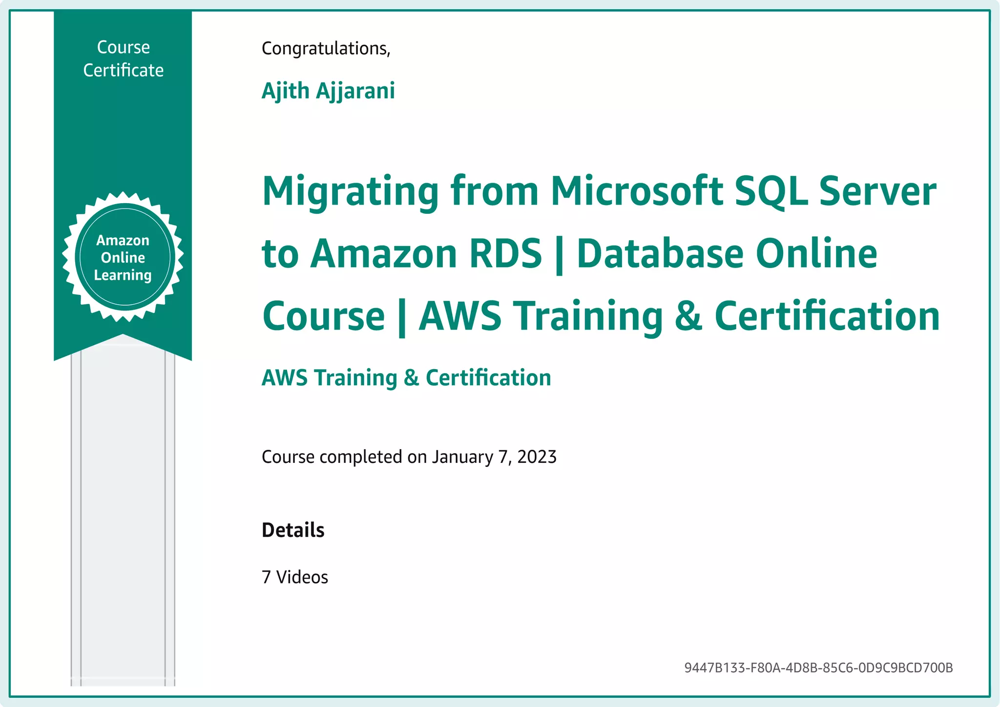 Migrating from Microsoft SQL Server to Amazon RDS.pdf | Databases | Computer Software and ...