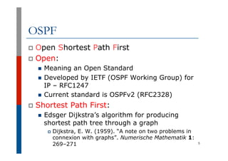 Migrating from OSPF to IS-IS by Philip Smith | PPT