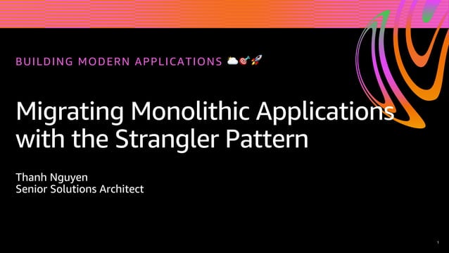 Migrating Monolithic Applications with the Strangler Pattern | PDF