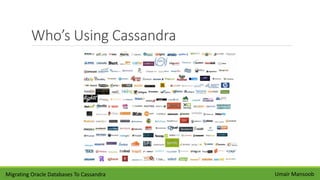 Migrating Oracle database to Cassandra | PDF