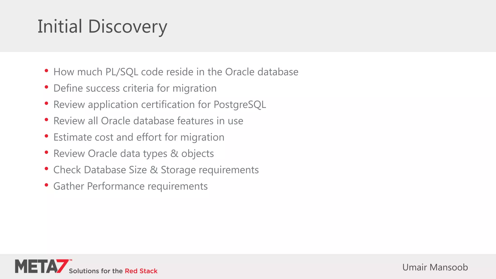 Migrating Oracle Database To Postgresql Ppt 2922