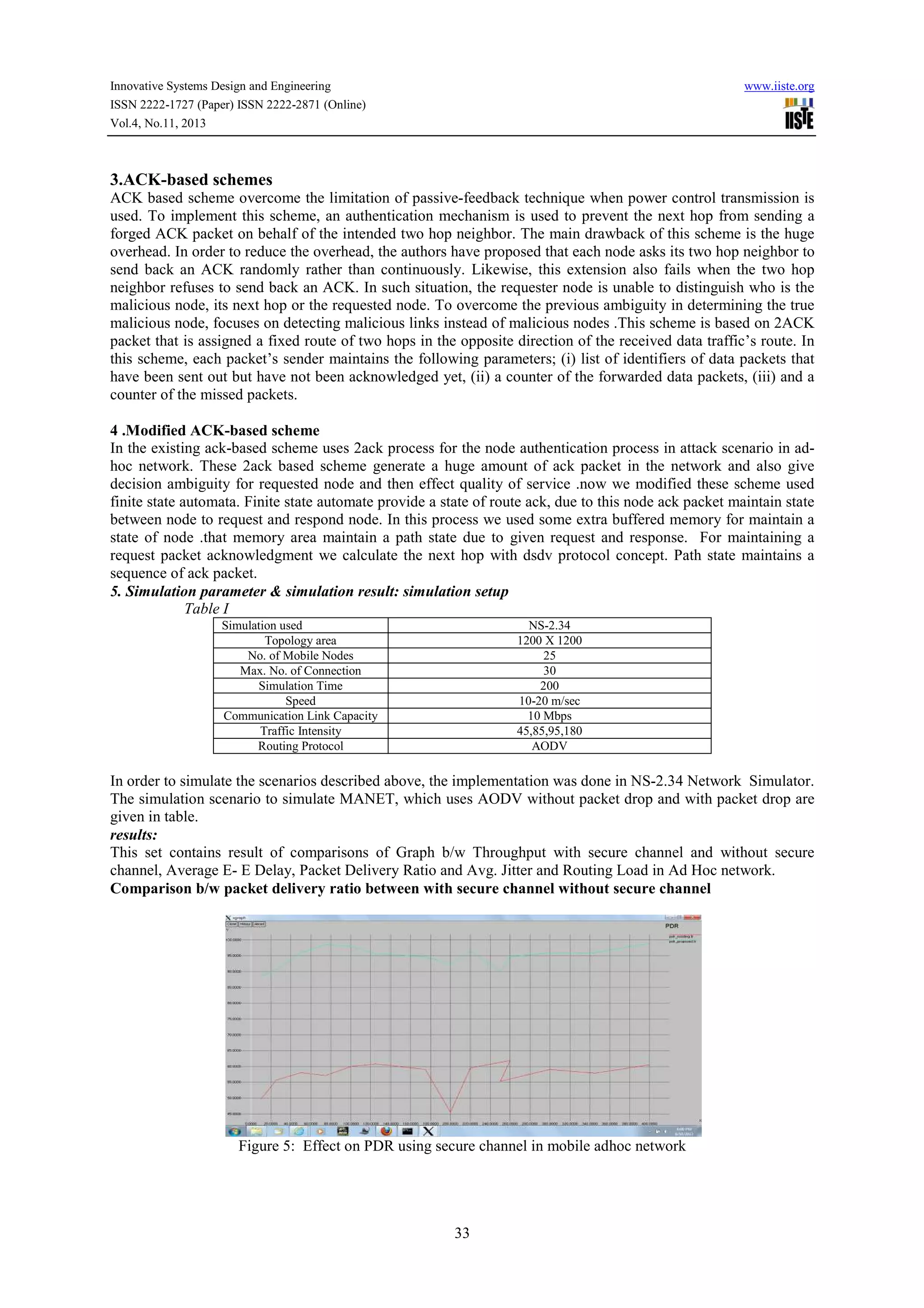 Migrating packet dropping in mobile ad hoc network based on modified ack-based scheme | PPT