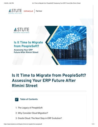 Migrating PeopleSoft to Oracle Cloud - Key Benefits.pdf