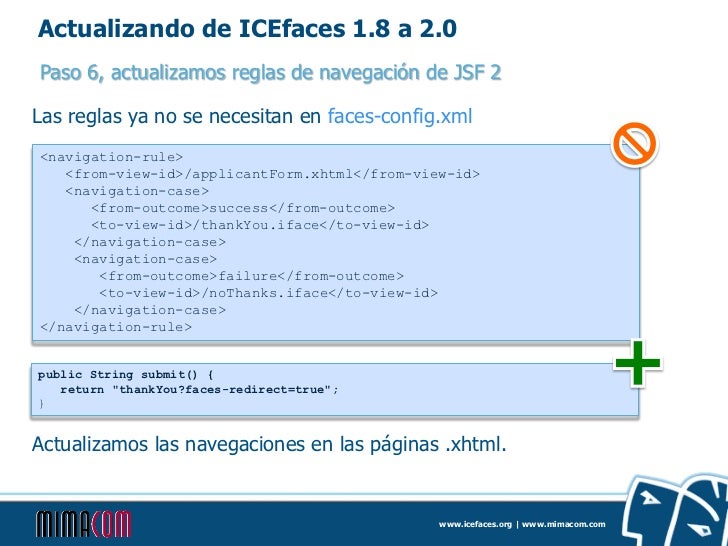 Icefaces to primefaces migration - picotews