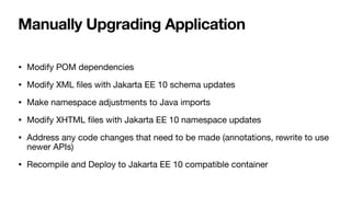 Migrating to Jakarta EE 10 | PDF