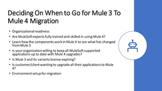 Migrating to mule 4 - Are you ready for This. | PDF