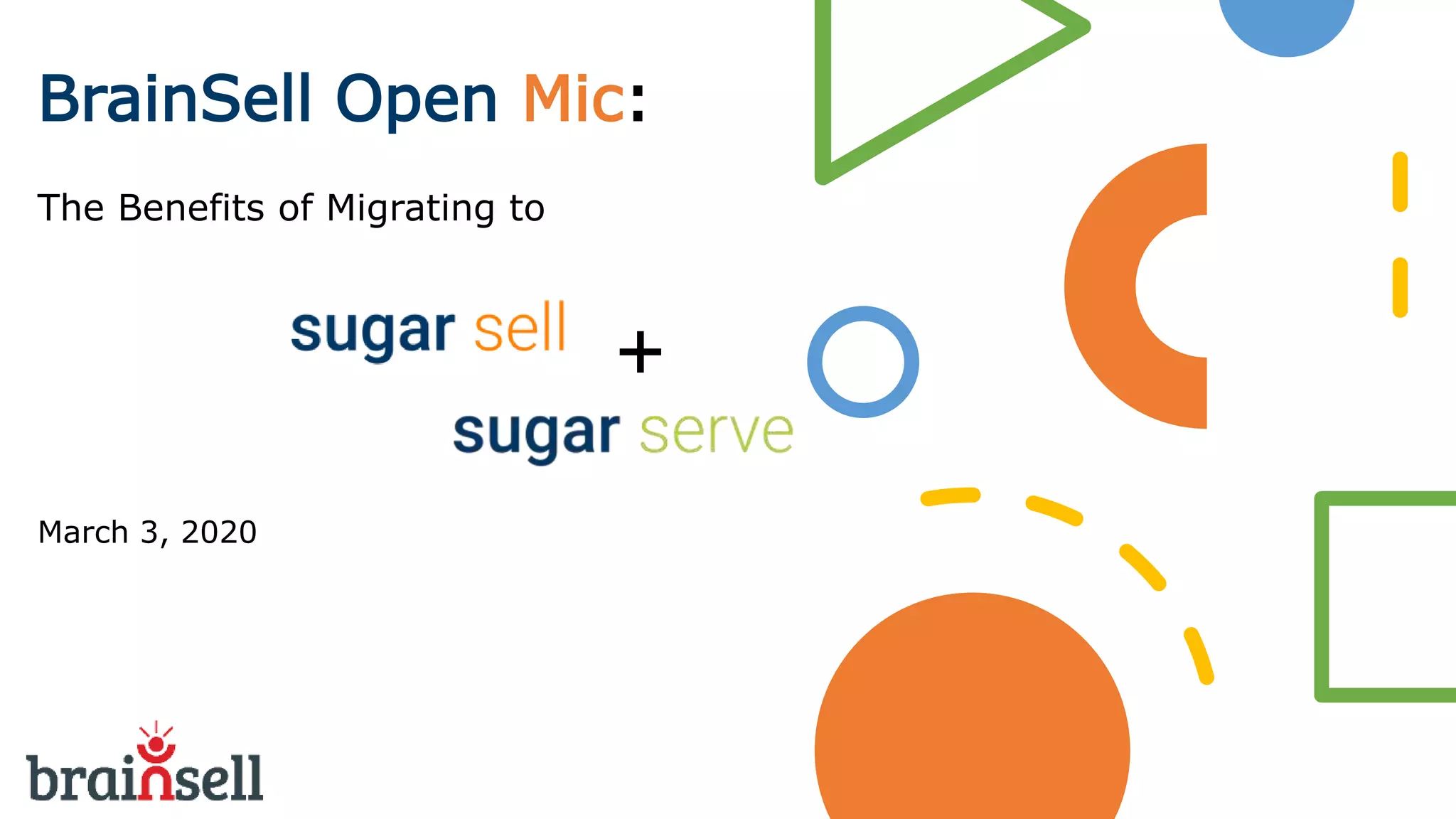 Migrating to Sugar Sell and Serve | PPTX