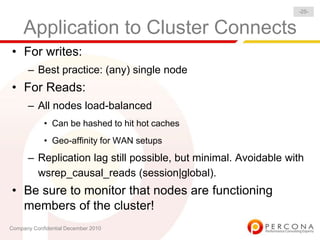 Migrating to XtraDB Cluster | PPT | Free Download