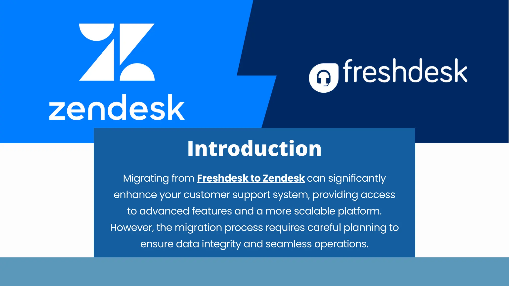 Migrating to Zendesk from Freshdesk: A Comprehensive Comparison and Checklist | PDF