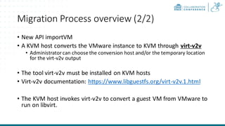Migrating VMware Infra to KVM Using CloudStack - Nicolas Vazquez - ShapeBlue | PDF