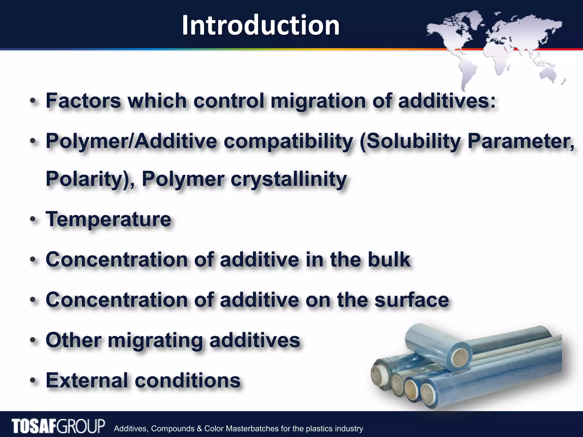 Migrating vs non migrating in polymer | PDF