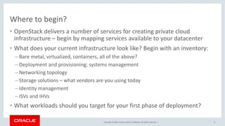 Migrating your infrastructure to OpenStack - Avi Miller, Oracle | PDF