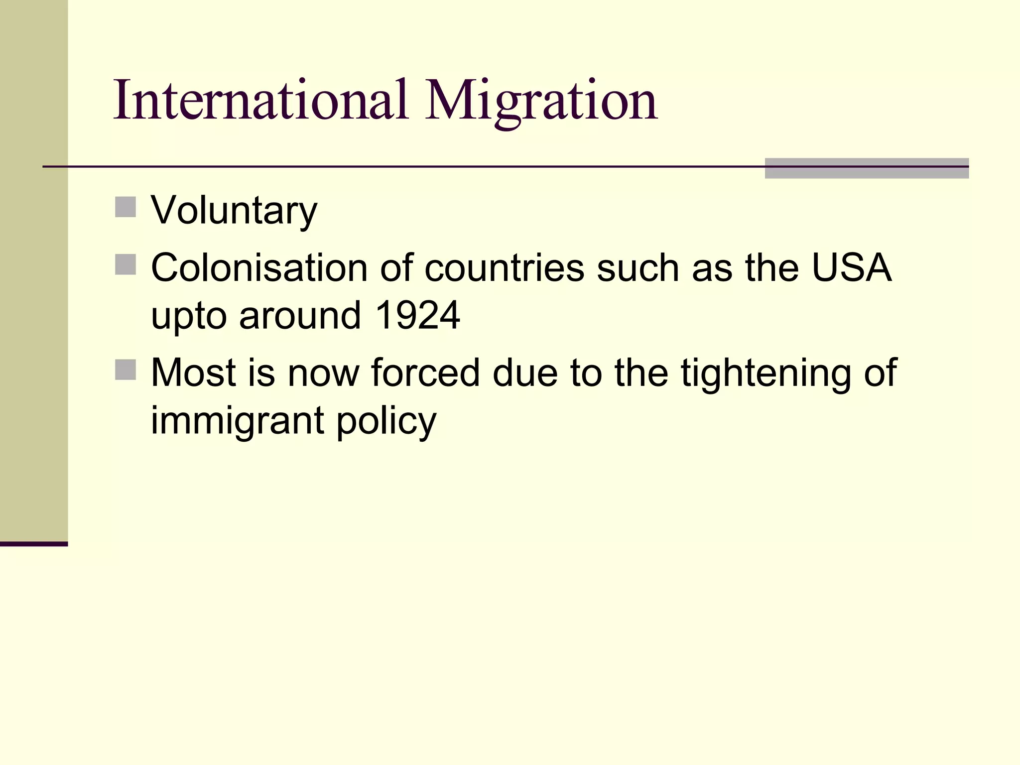Migration | PPT