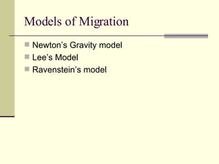 Migration | PPT