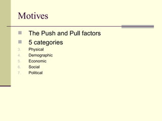 Migration | PPT