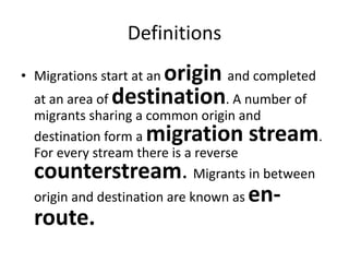 Migration Stream Definition