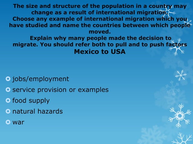 Migration IGCSE | PPTX