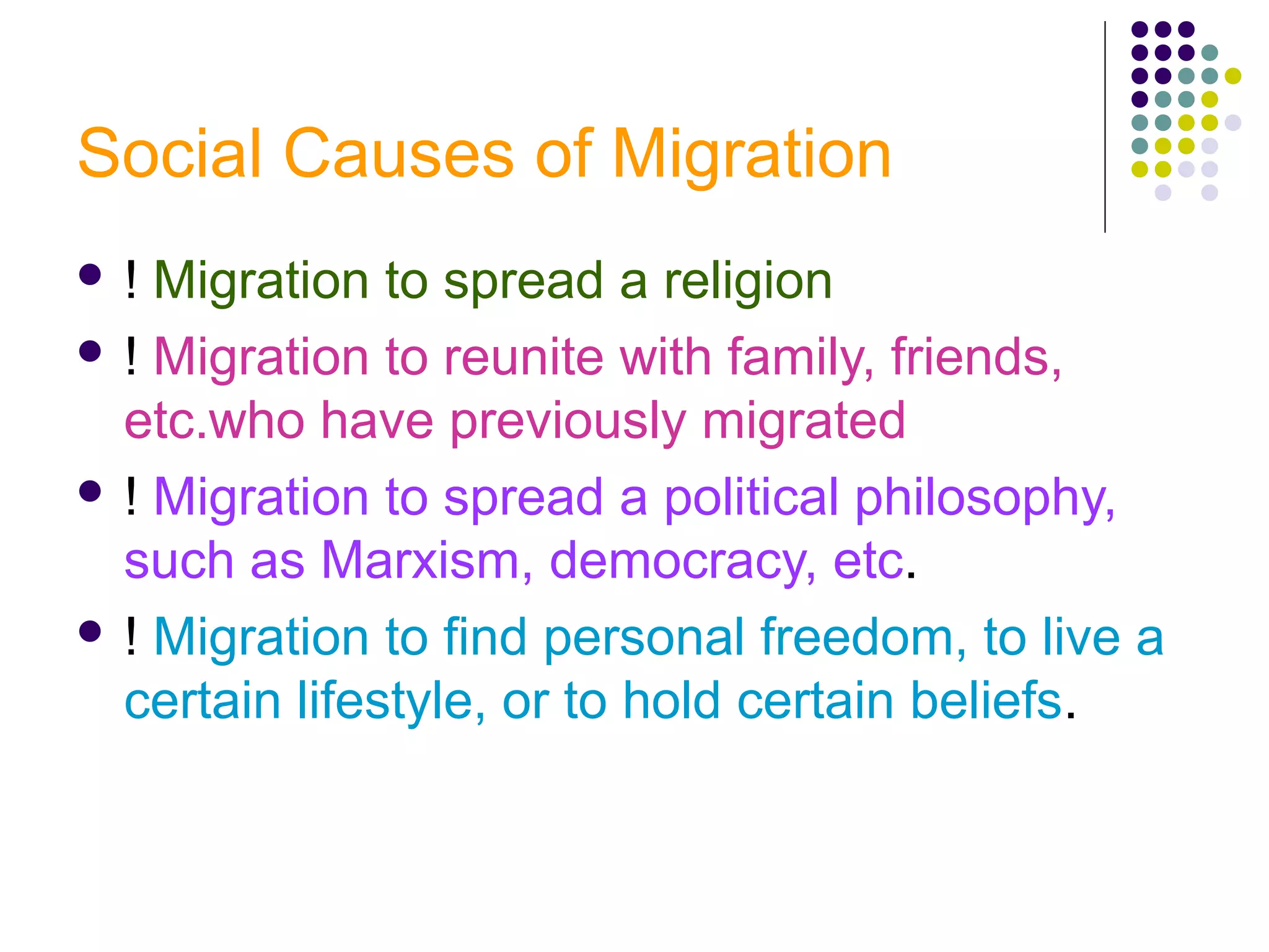 Migration | PPT