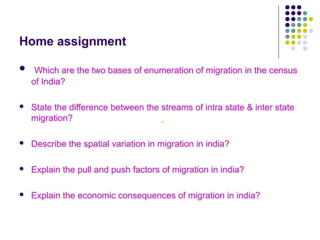 Migration | PPT