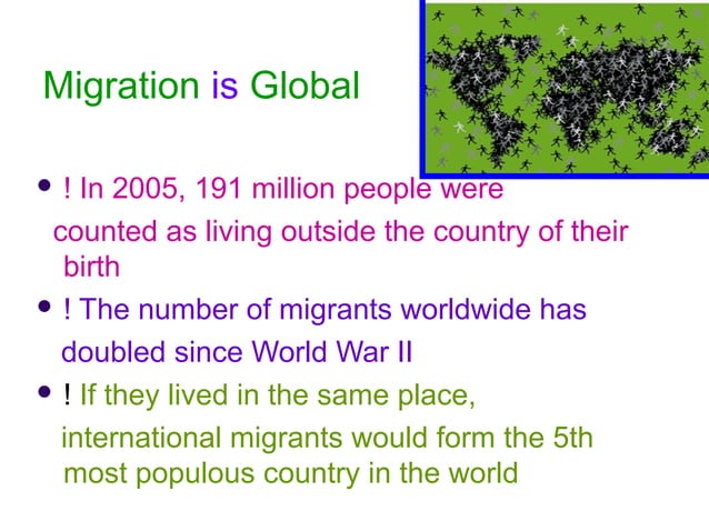 Migration | PPT