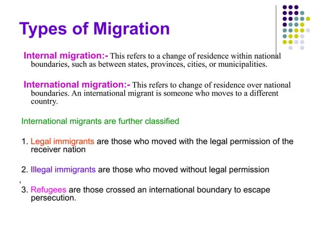 Migration | PPT