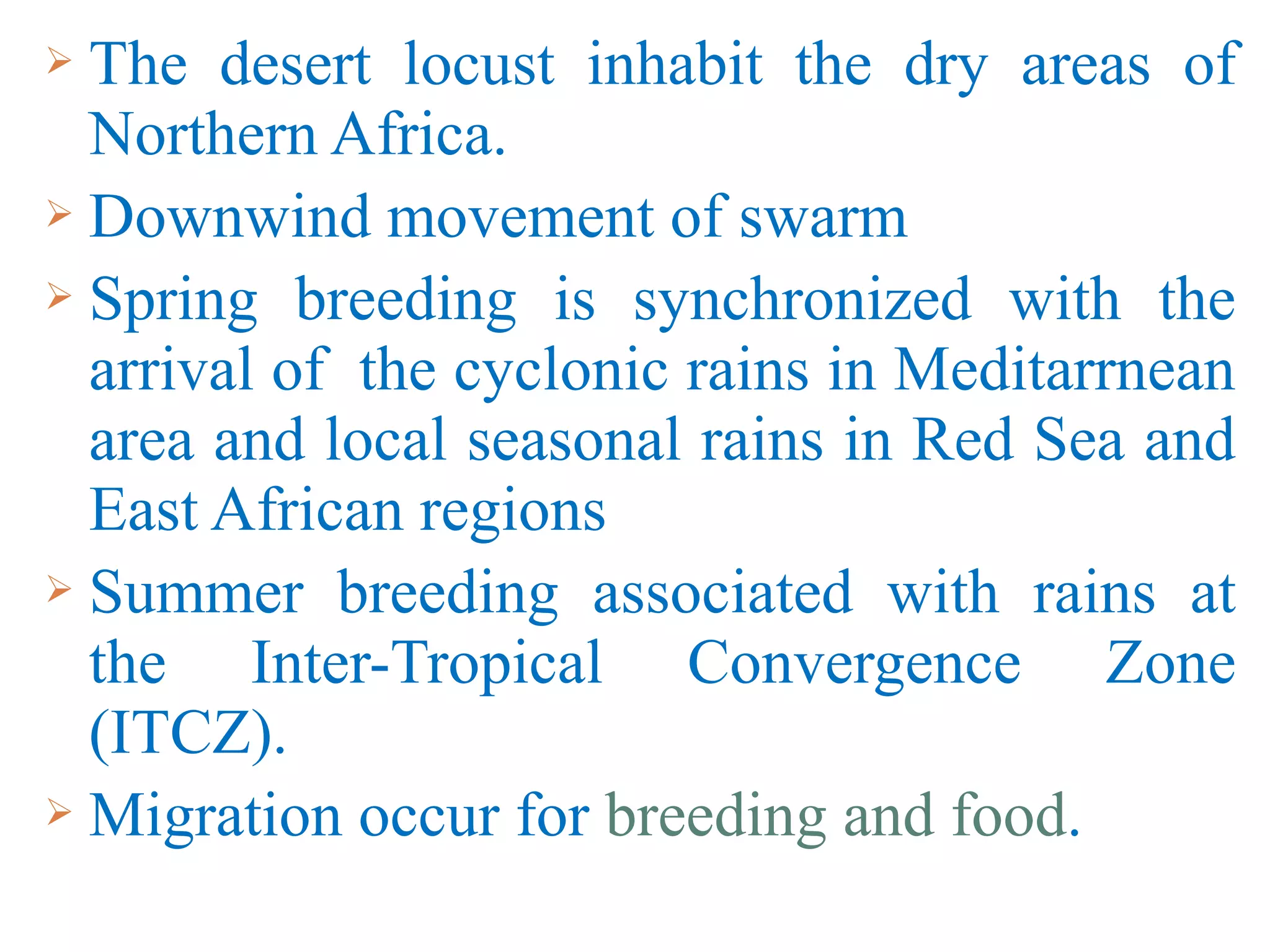 Migration OF INSECTS | PPT