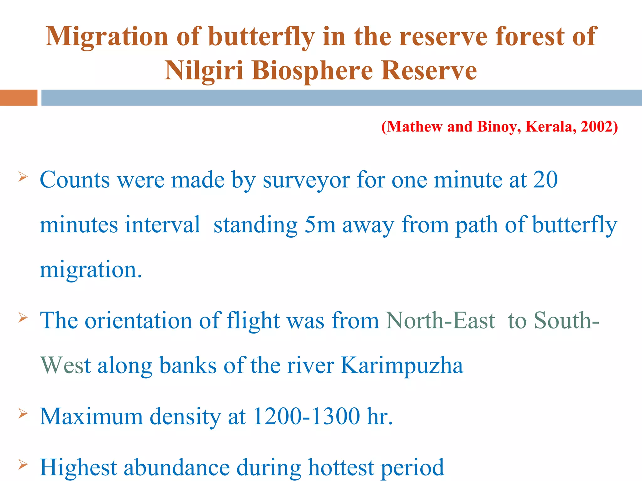 Migration OF INSECTS | PPT