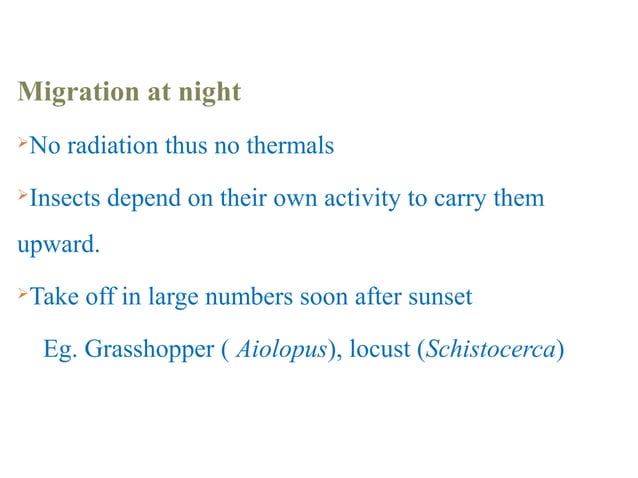 Migration OF INSECTS | PPT | Birdwatching | Hobbies & Interests