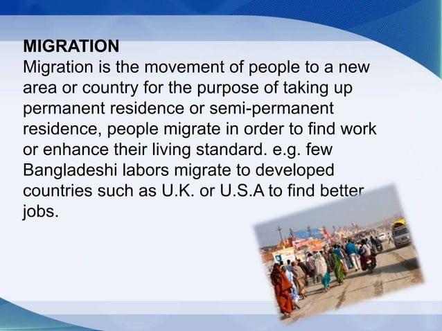 Migration | PPT