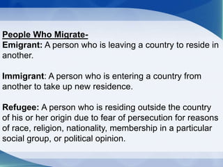 Migration | PPT