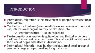 MIGRATION | PPTX