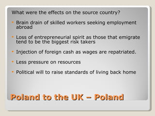 Migration Case Study Poland To Uk | PPT