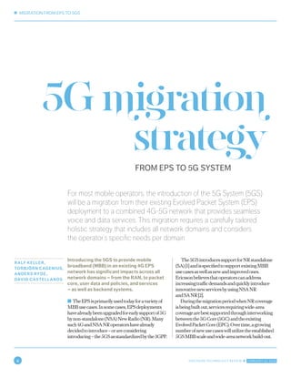 Ericsson Technology Review: 5G migration strategy from EPS to 5G system ...