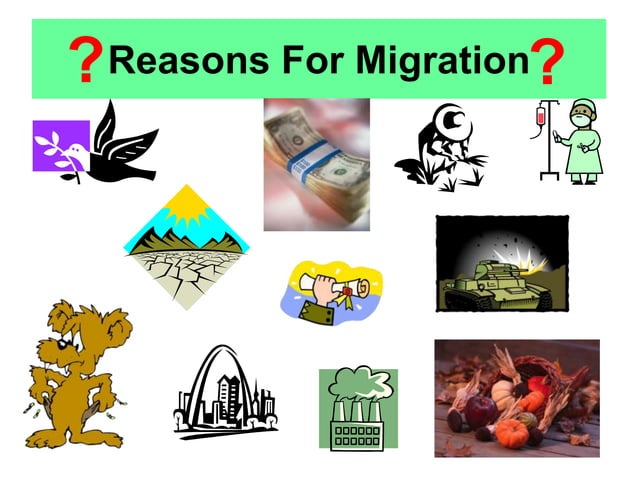 Migration | PPTX | Land and Farms | Real Estate