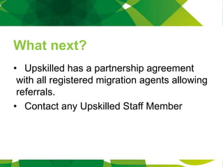 Migration alliance presentation summary | PPT