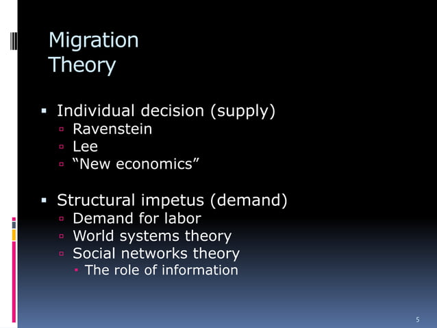 Migration And Mobility Pt2 | PPT