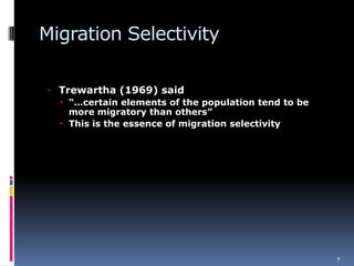 Migration And Mobility Pt2 | PPT