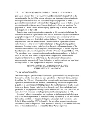 Migration And Population Imbalance In The Settlement Heirarchy Of ...