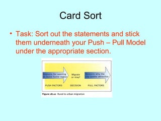 Migration And Push Pull Factors | PPT
