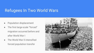 Migration and refugee presentation | PDF