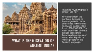 MIGRATION presentation for class VI - travel | PPTX