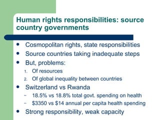 The Global Ethics of Public Health: The Migration of Healthcare Workers ...