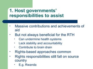 The Global Ethics of Public Health: The Migration of Healthcare Workers ...